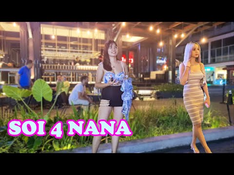[4k] Thailand Bangkok Soi 4 Nana Look Around So Many Freelancers! - Bangkok Addicts