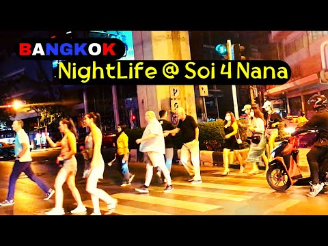BANGKOK NIGHTLIFE SOI 4 NANA SUKHUMVIT THAILAND MOTOVLOG - Bangkok Addicts