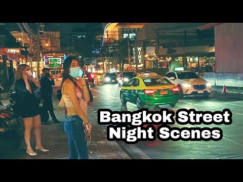 Bangkok Thailand Nightlife Street Scenes So Many Lovely and Pretty Ladies - Bangkok Addicts