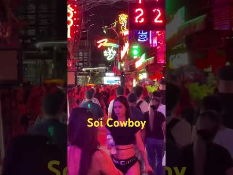 Soi Cowboy, Nightlife, Bangkok #shorts #thailand #ladyboy - Bangkok Addicts