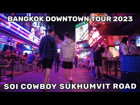 SUKHUMVIT ROAD SOI COWBOY BANGKOK NIGHT WALKING - Bangkok Addicts