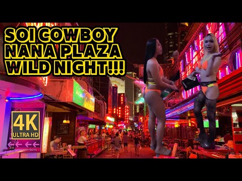 SOI COWBOY - NANA PLAZA - 4K - WILD NIGHT 2025 - Bangkok Addicts